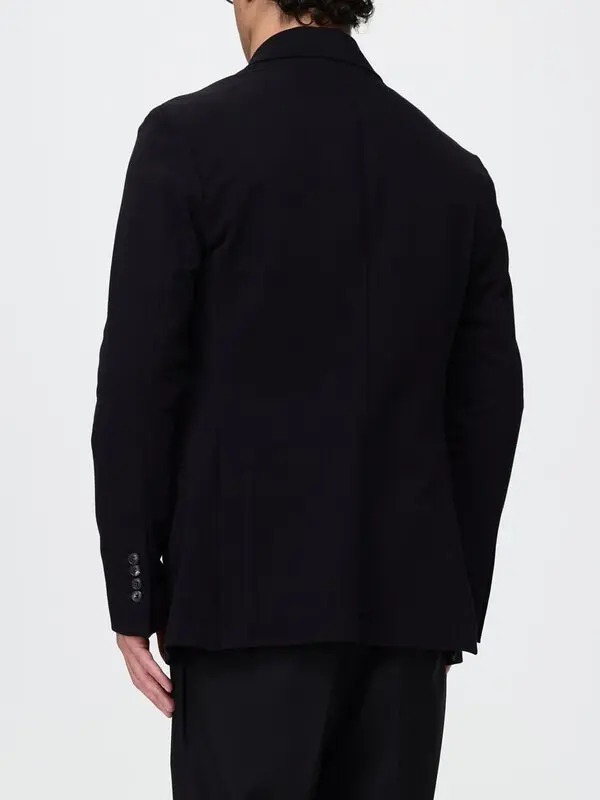 CIRCOLO 1901 Double-breasted Stretch Cotton Blazer With Patch Pockets