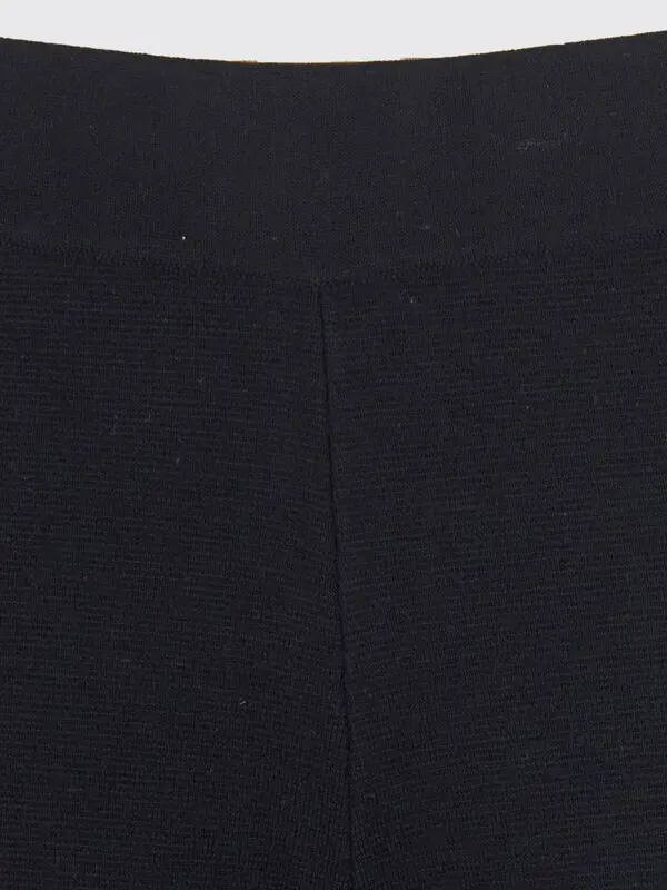 PAROSH P.a.r.o.s.h. Wide-leg Wool And Cashmere Knit Trousers With Elastic Waist