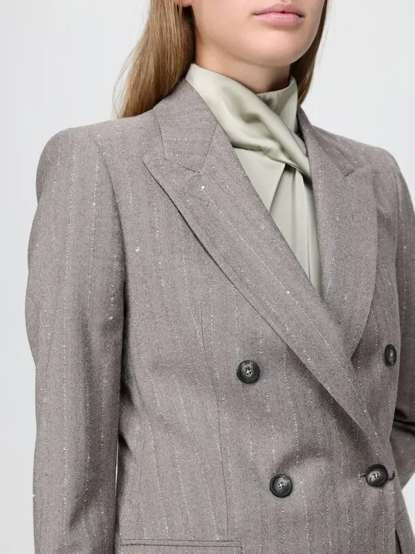 Tagliatore Pinstriped Double-breasted Two-piece Wool Suit