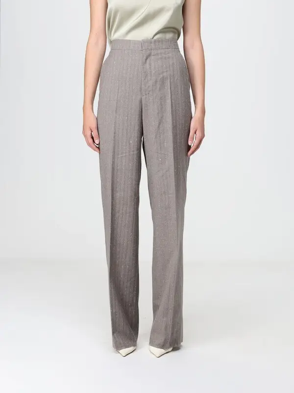 Tagliatore Pinstriped Double-breasted Two-piece Wool Suit