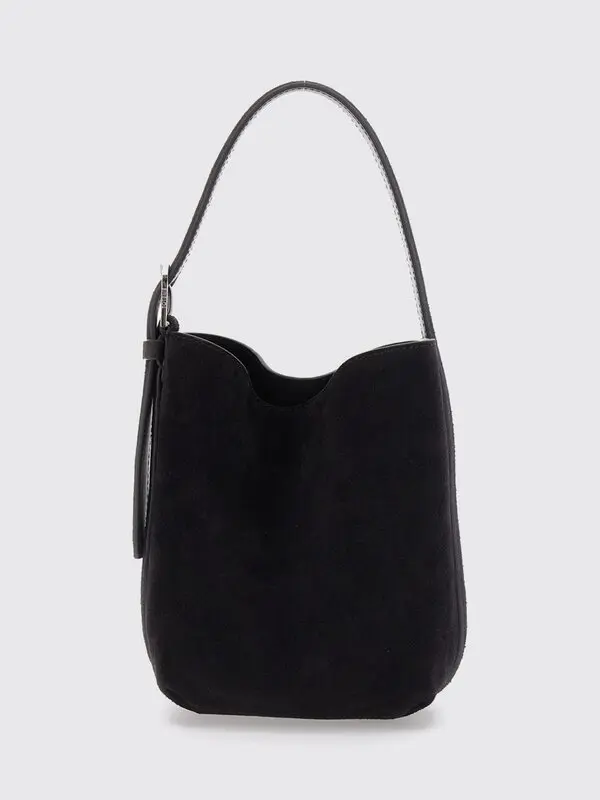 TOTEME Mini Suede Calfskin Handbag With Adjustable Handle