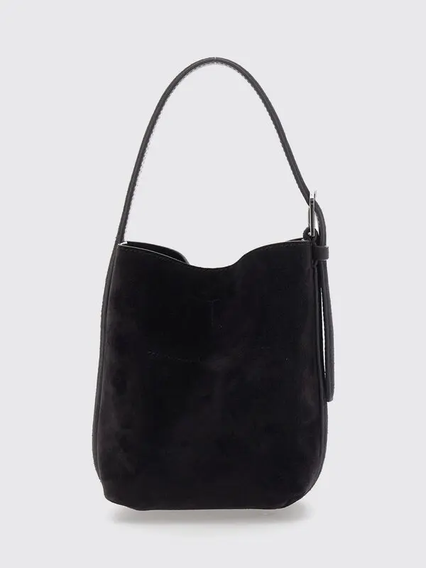 TOTEME Mini Suede Calfskin Handbag With Adjustable Handle