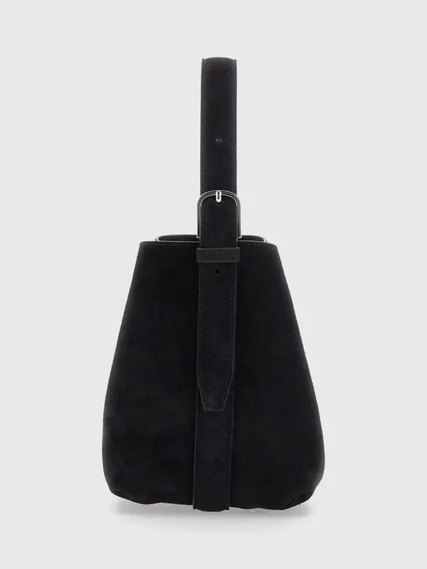 TOTEME Mini Suede Calfskin Handbag With Adjustable Handle
