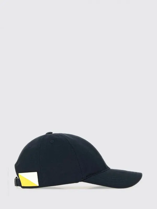 Loewe Cotton Baseball Cap With Embroidered Anagram Monogram - Navy