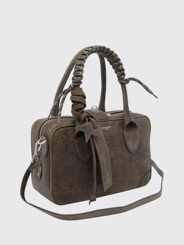 GOLDEN GOOSE Vita Handbag In Distressed Leather With Star Charm