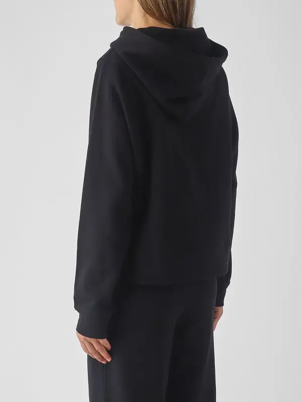 TWINSET 2-piece Jersey Tracksuit With A Hooded Sweatshirt And Trousers - Black