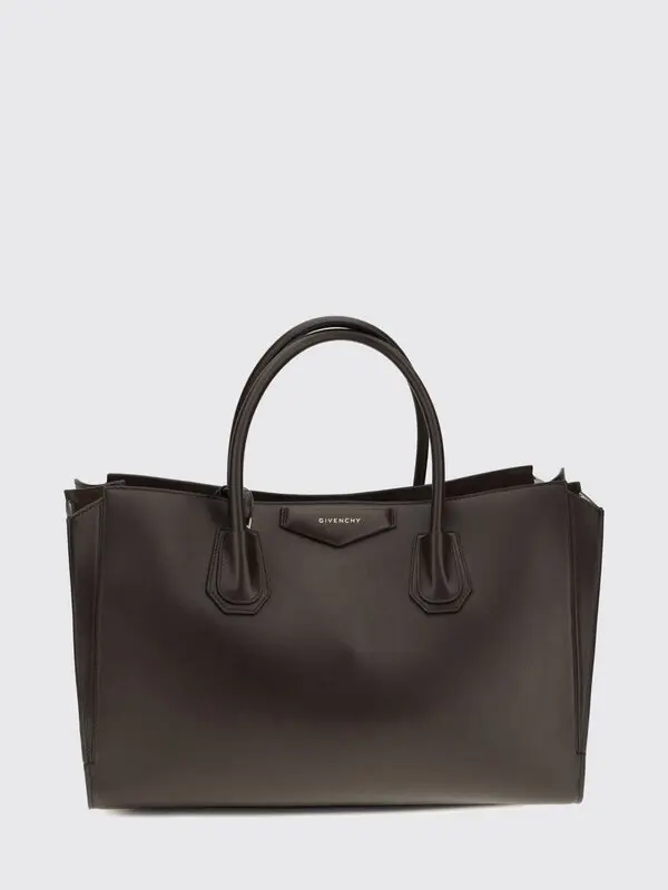 Givenchy Antigona Medium Smooth Calf Leather Tote Bag - Cocoa
