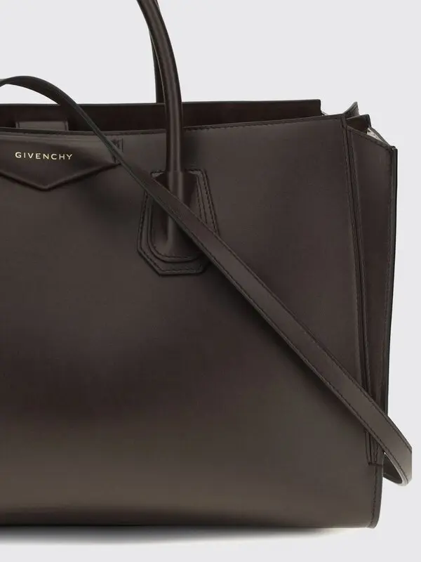 Givenchy Antigona Medium Smooth Calf Leather Tote Bag - Cocoa