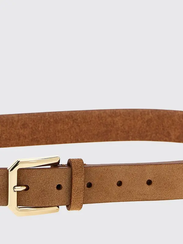 Brunello Cucinelli Classic Suede Bull Leather Belt