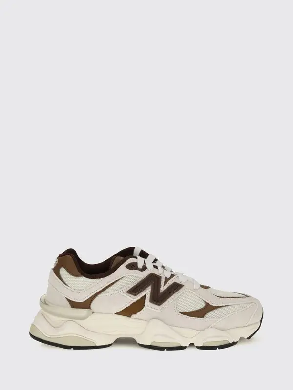 NEW BALANCE 9060 Suede And Mesh Trainers With Abzorb Midsole - Cream