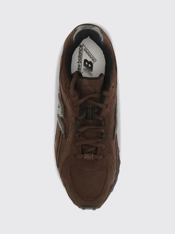 NEW BALANCE 204l Leather And Suede Low-top Trainers With Side Logo