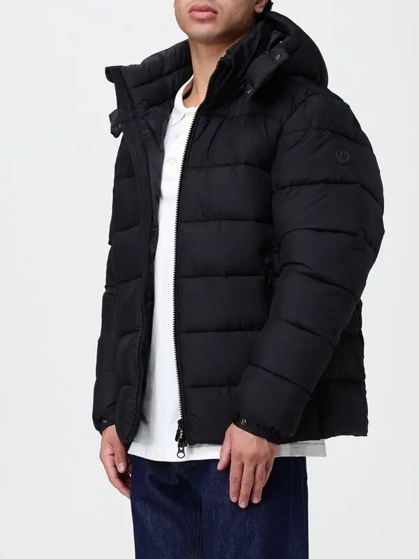 SAVE THE DUCK Quilted Nylon Puffer Jacket With Hood And Slit Pockets