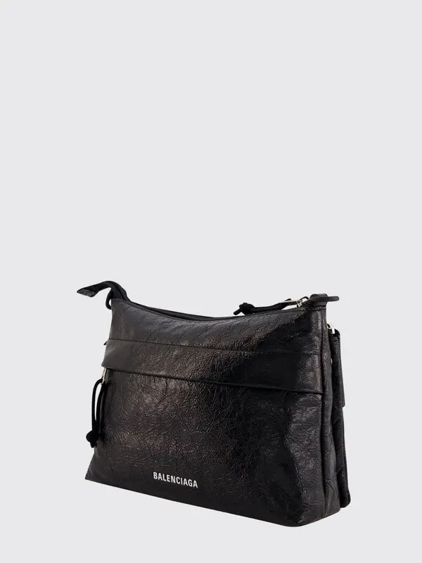 Balenciaga Explorer Arena Lambskin Messenger Bag With Adjustable Strap