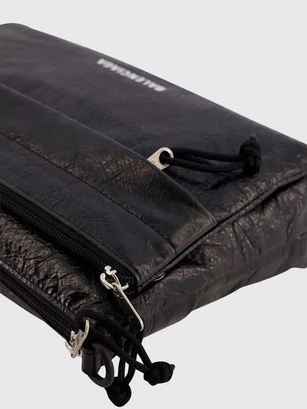 Balenciaga Explorer Arena Lambskin Messenger Bag With Adjustable Strap