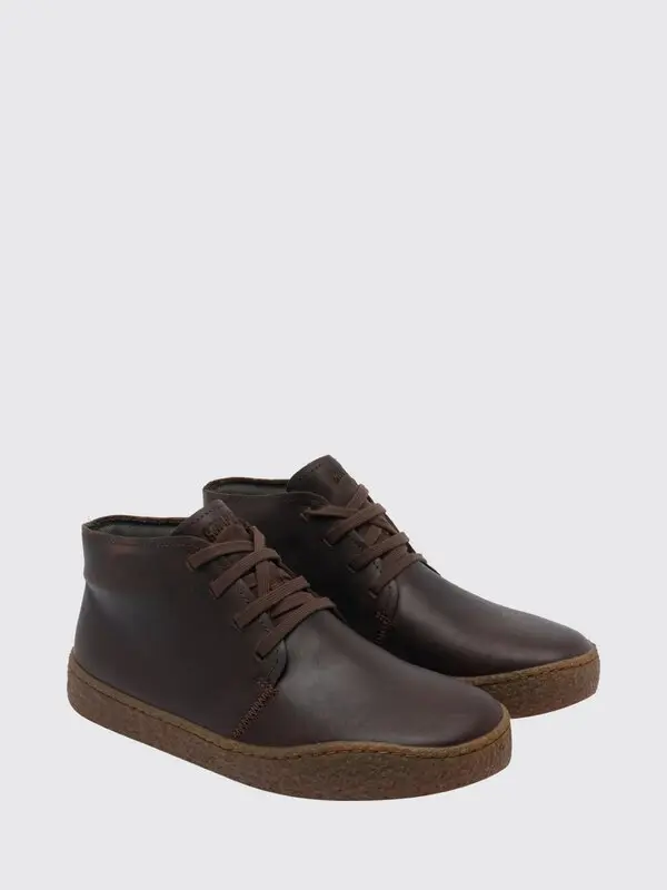 Camper Peu Smooth Calfskin Leather Chukka Boots