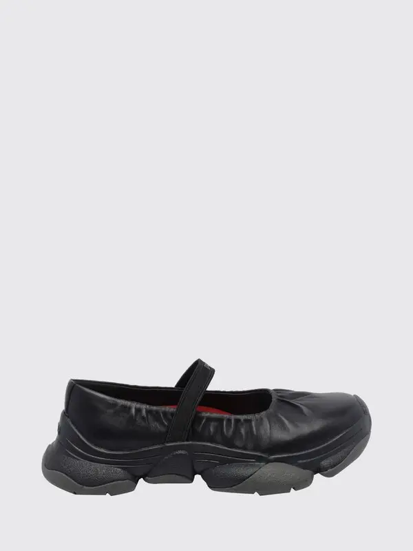Camper Karst 2 Leather Mary Jane Sneakers With Vibram Sole
