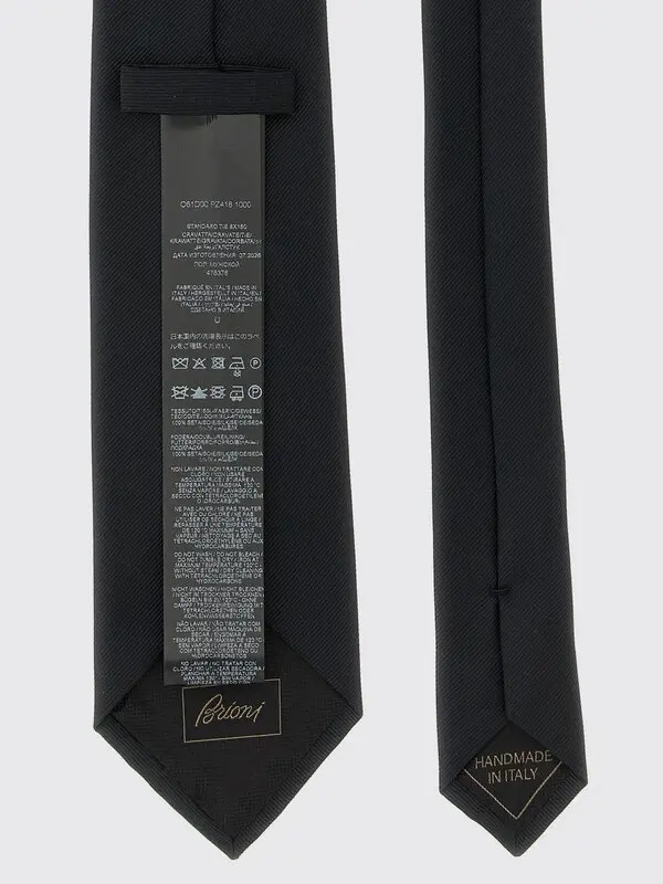 Brioni Classic Ceremony Tie In Pure Silk