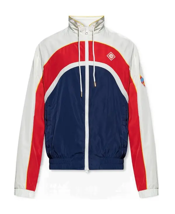 Casablanca Arch Panelled Zipped Track Jacket