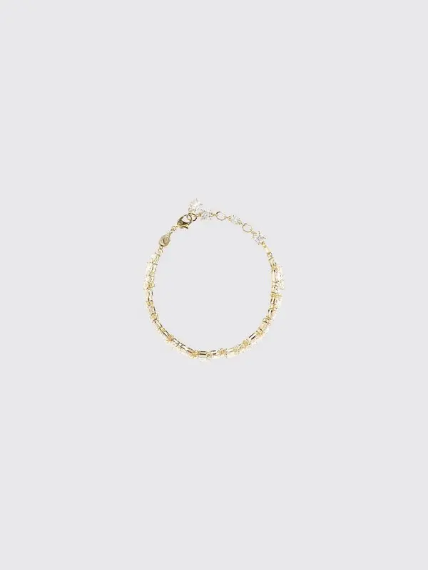 SWAROVSKI Mesmera Adjustable Bracelet In 18k Gold-plated Metal - Transparent