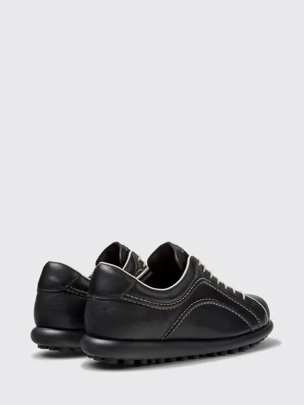 Camper Pelotas Low-top Sneakers In Smooth Leather With Contrast Stitching