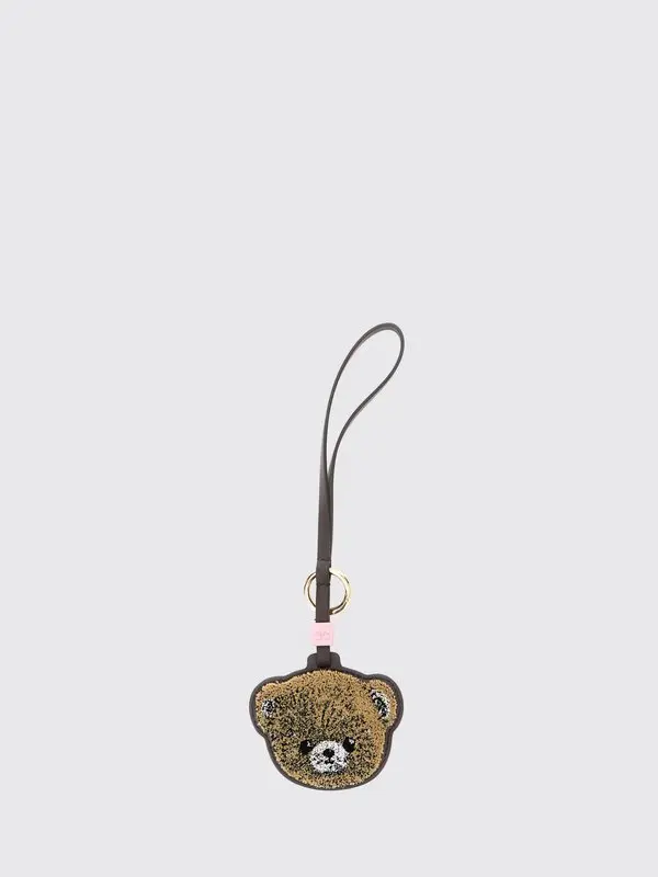 GANNI Key Chain - Brown