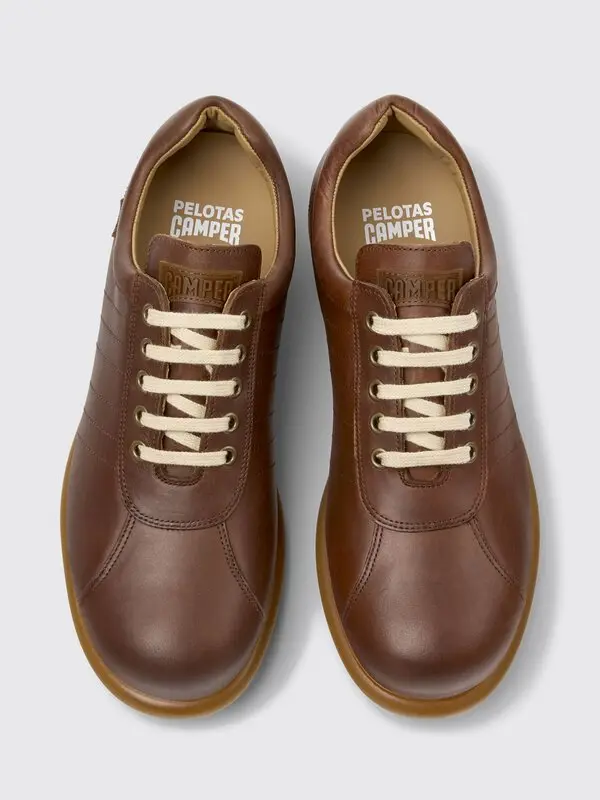Camper Pelotas Low-top Sneakers In Smooth Leather With Pu Midsole