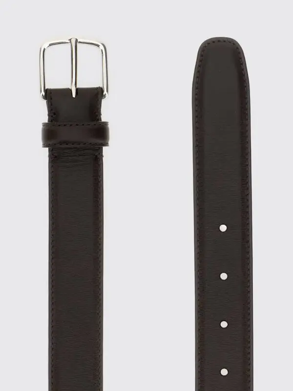 THE ROW Adjustable Belt In Smooth Cowhide With Pin Buckle