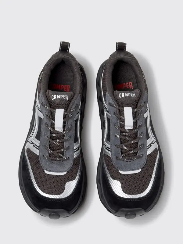 Camper Pelotissima Two-tone Trainers In Nubuck And Recycled Pet With Extralight® Sole