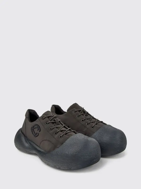 Camper Caramba Low-top Trainers In Recycled Fabric With Rubber Toe - Grey
