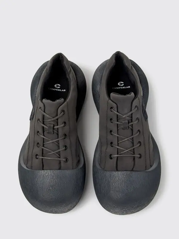 Camper Caramba Low-top Trainers In Recycled Fabric With Rubber Toe - Grey