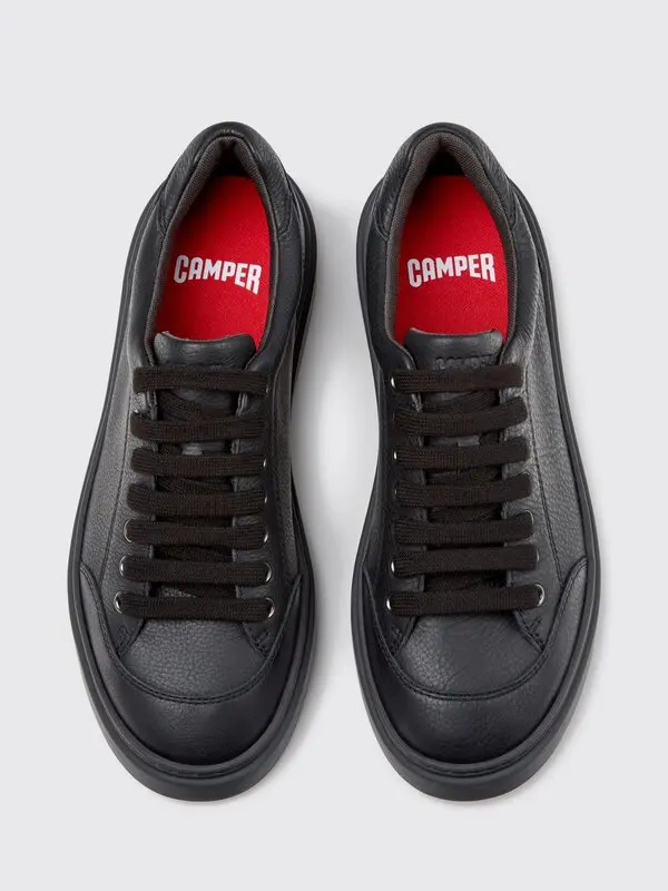 Camper Runner Twentyfive Low-top Sneakers In Leather With Tone-on-tone Logo