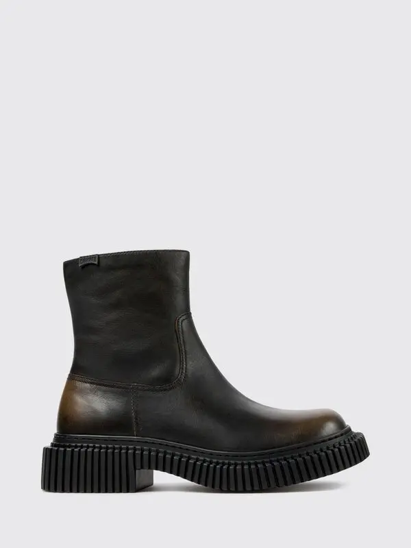 Camper Pix Berlin Aged Leather Ankle Boots With Xl Extralight® Sole