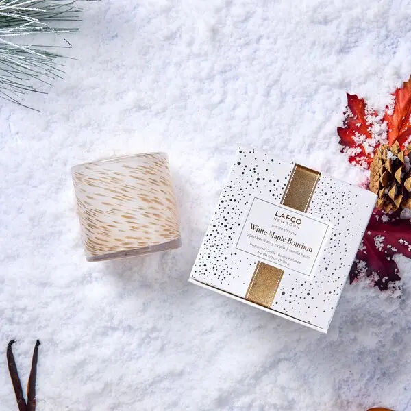 LAFCO NEW YORK White Maple Bourbon Signature Candle 15.5 Oz