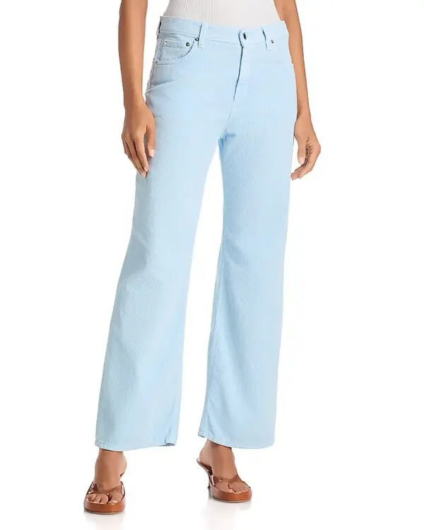 HAIKURE Korea High Rise Corduroy Jeans