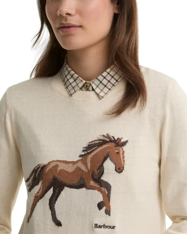 Barbour Homeswood Cotton & Cashmere Intarsia Sweater