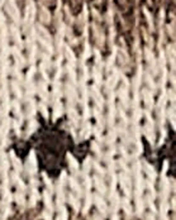 Barbour Helen Wool Blend Fair Isle Roll Neck Sweater