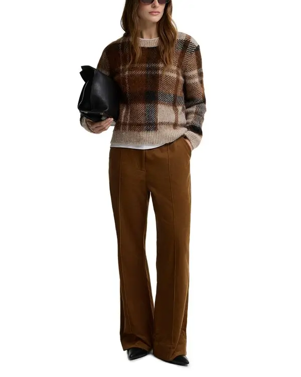Barbour Glendyn Tartan Crewneck Sweater