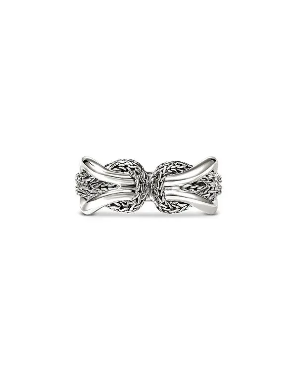 John Hardy Sterling Love Knot Infinite Ring