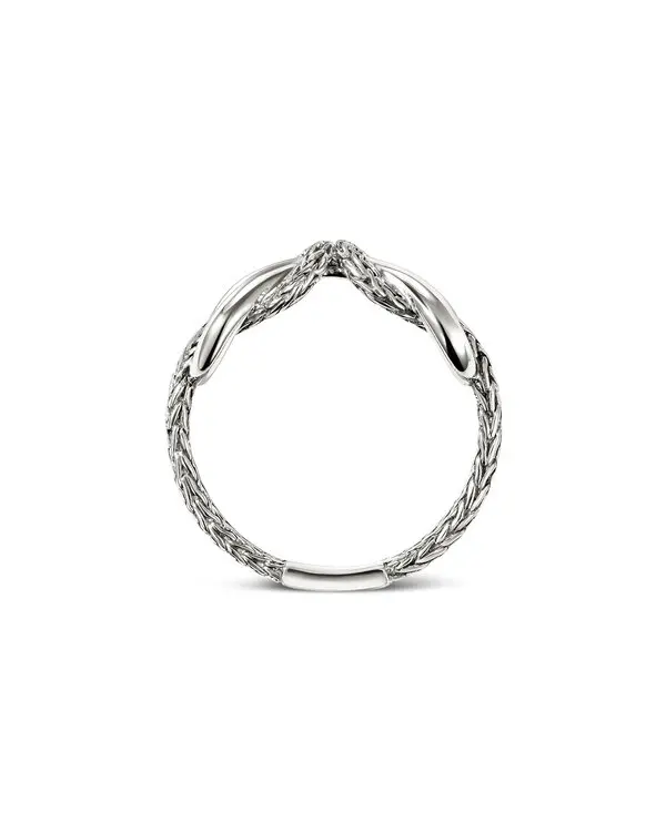John Hardy Sterling Love Knot Infinite Ring