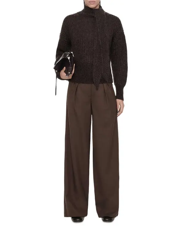 ALLSAINTS Laura Pleated Trousers