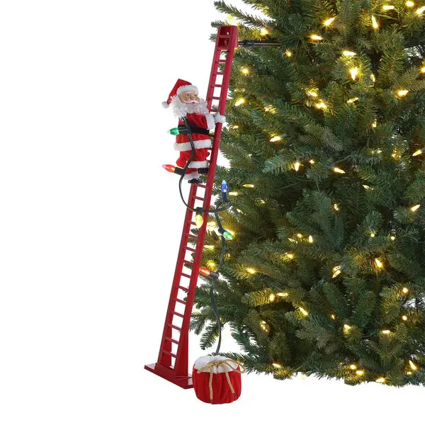 MR. CHRISTMAS 40 Super Climbing Santa