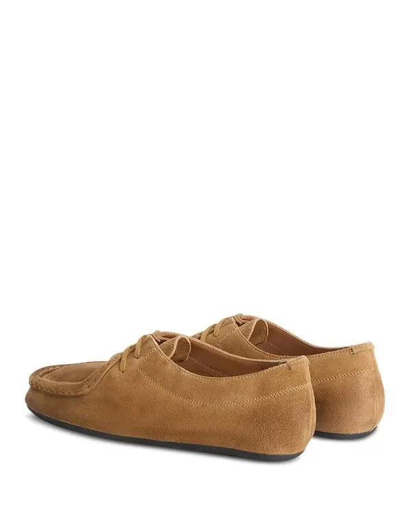 JIL SANDER Hood Lace Up Moc Toe Loafers