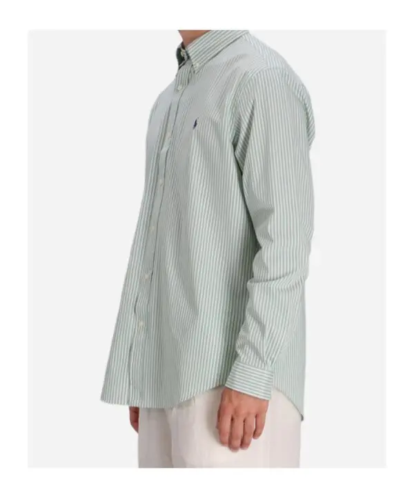 Polo Ralph Lauren Striped-pattern Cotton Shirt - White