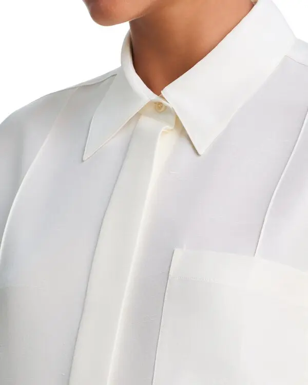 HEIRLOME Francis Silk Relaxed Shirt