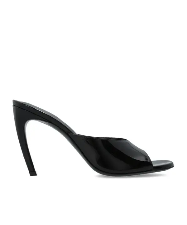 Attico Open Toe Heeled Mules