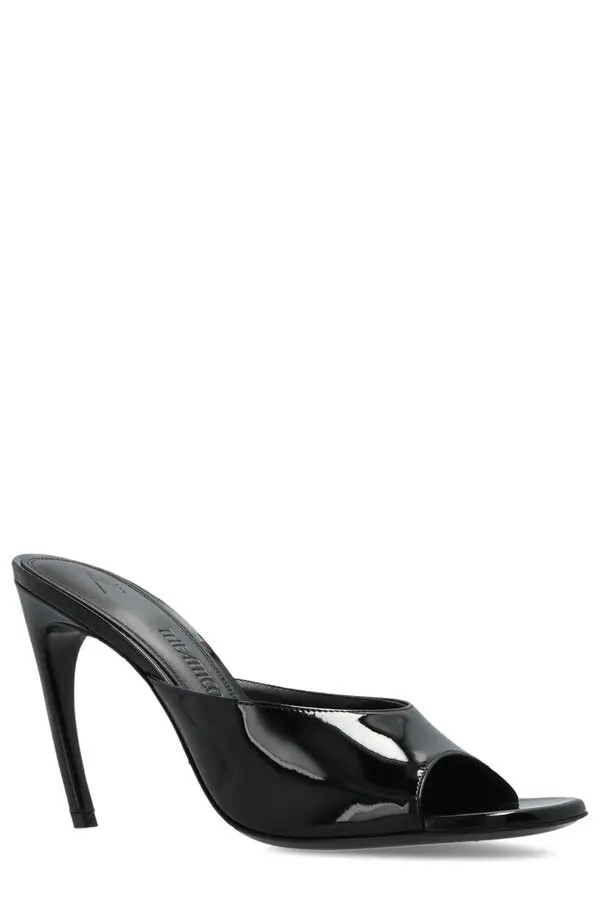Attico Open Toe Heeled Mules