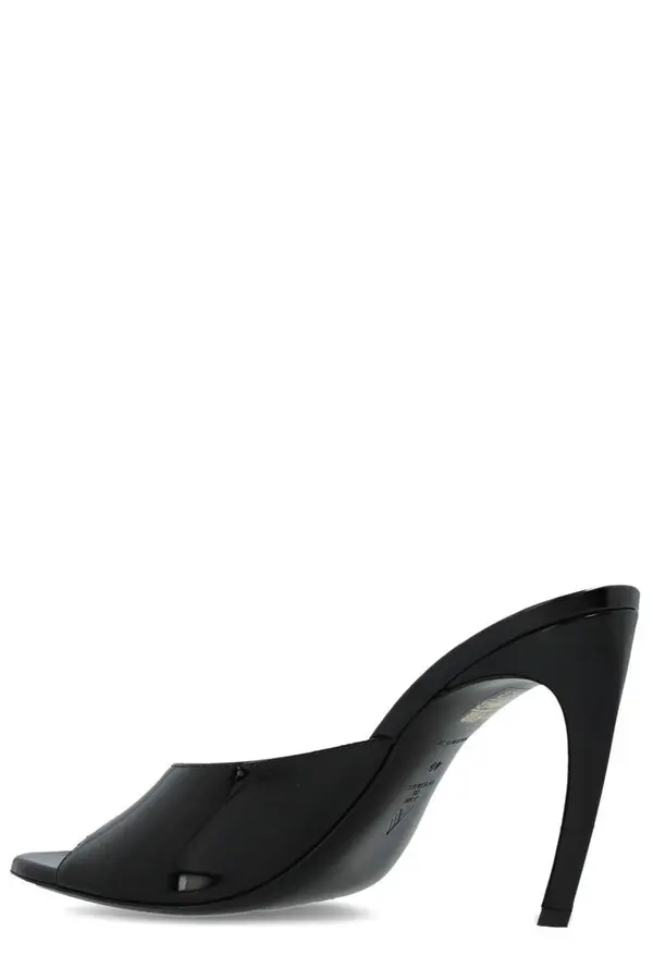 Attico Open Toe Heeled Mules