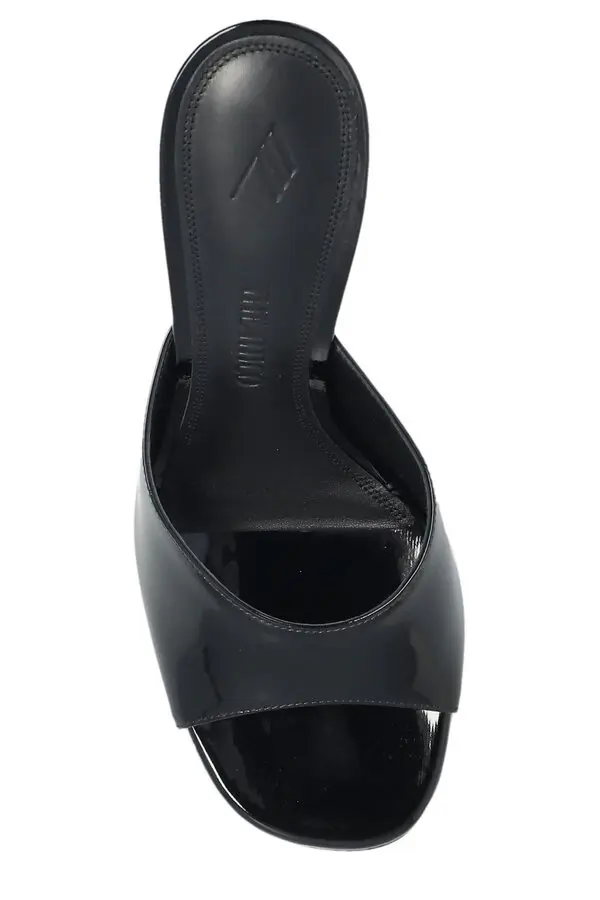 Attico Open Toe Heeled Mules