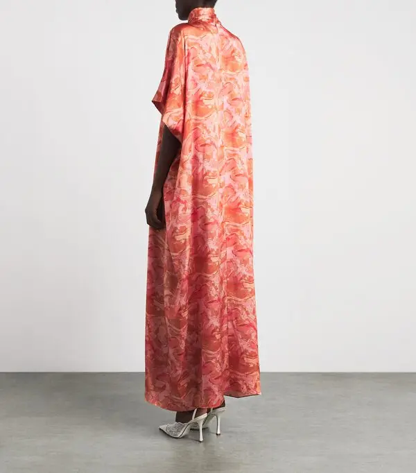 ROKSANDA Silk Floral Oshone Midi Dress