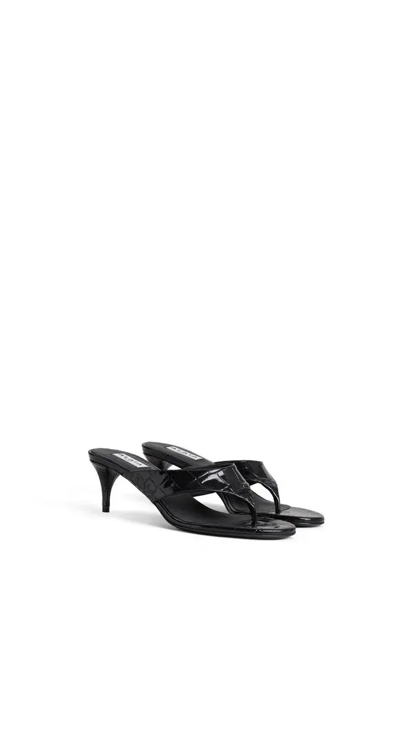 Alaïa Infra Sandals 55 Heel - Noir